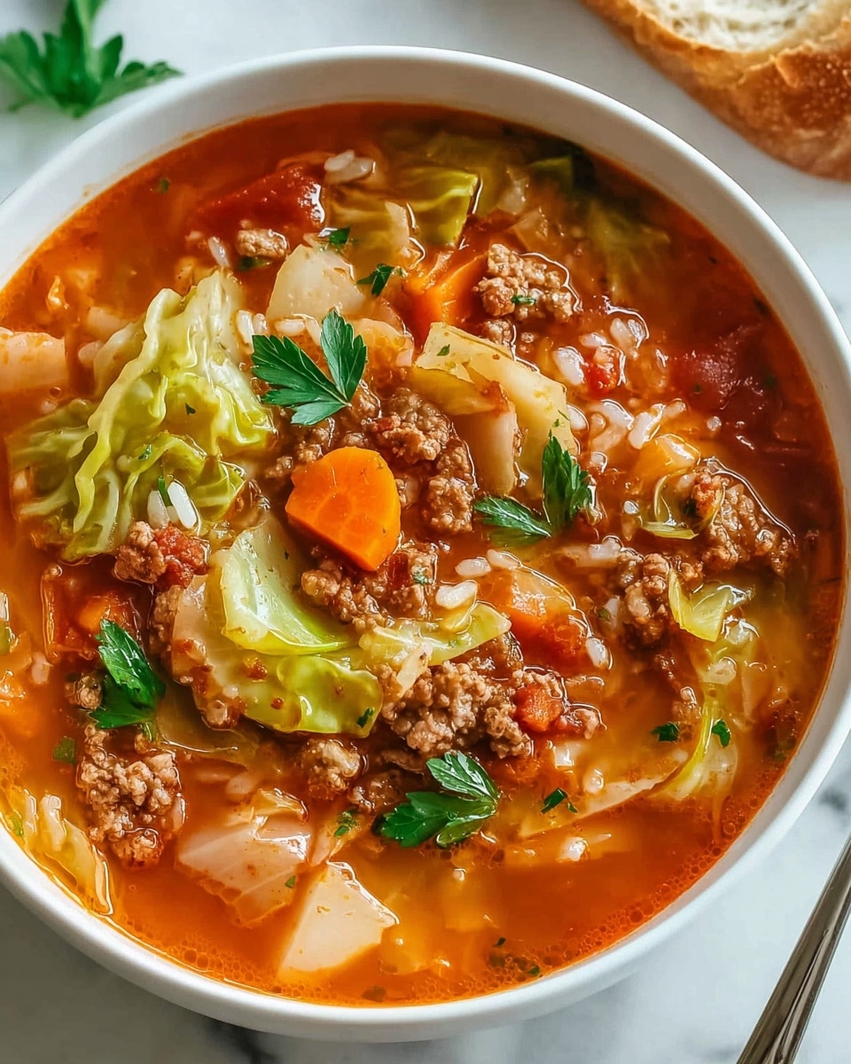 Cabbage Roll Soup: Cozy & Flavorful Easy Dinner